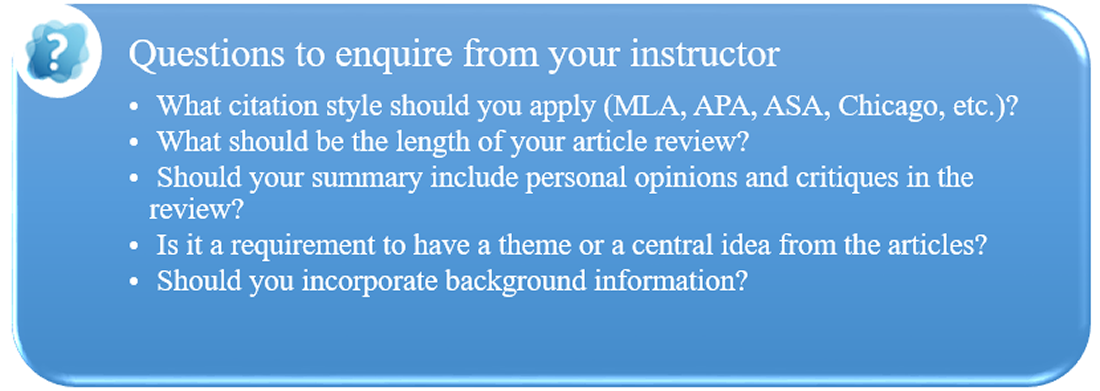 How to write an article review – Skilled Tutorials