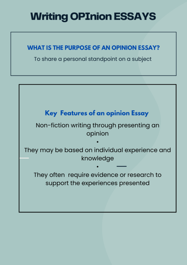 How to Write An Opinion Essay: Tips and Guidelines for a Compelling ...